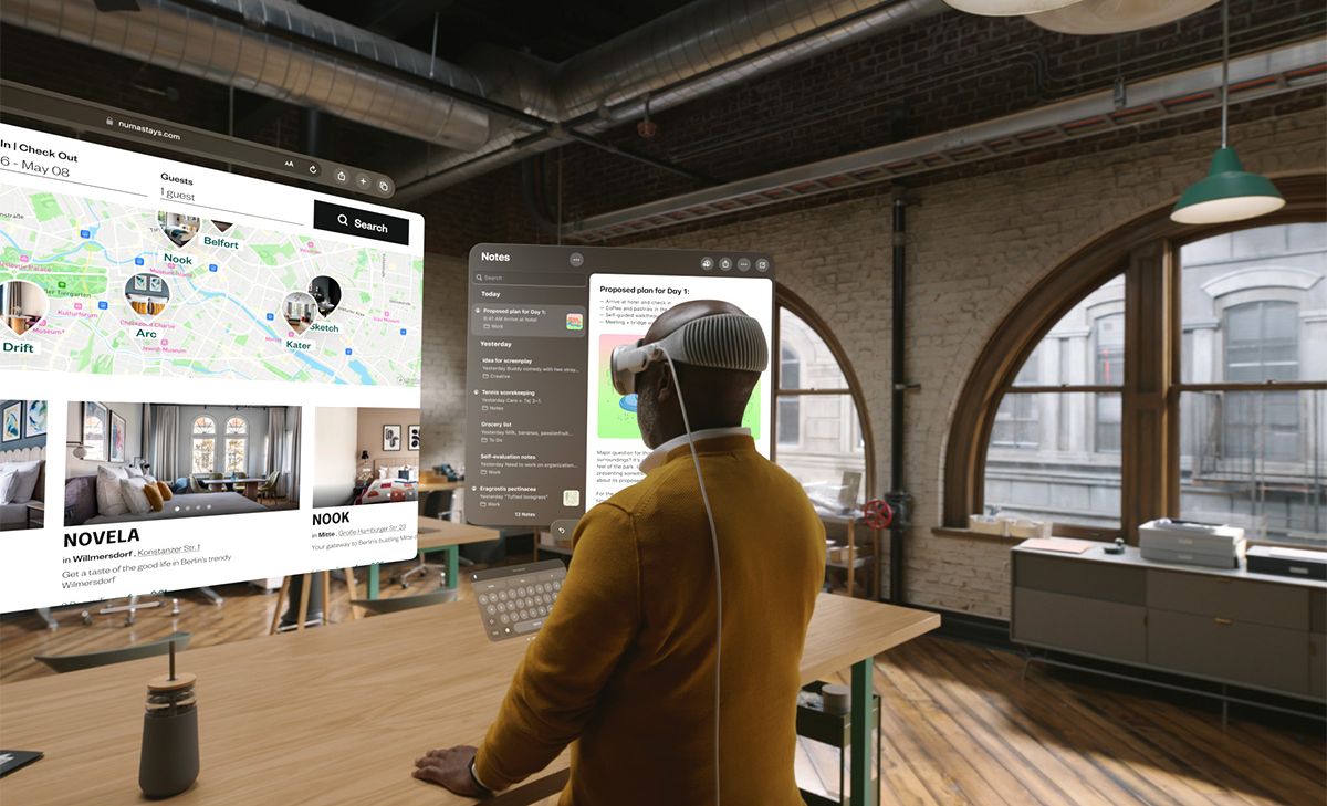 Купить Гарнитура виртуальной реальности Apple Vision Pro 1 ТБ — цена ...