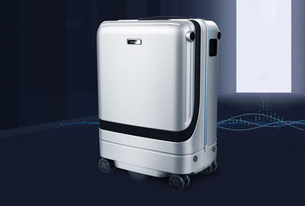 Купить Электронный умный чемодан Airwheel SR5, серебристый — цена ...
