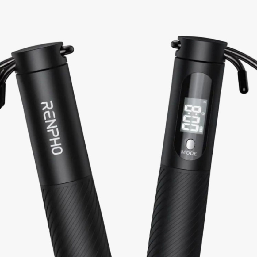 Купить Умная скакалка Renpho R-Q008, черный — цена, описание в каталоге Сети фирменных магазинов ...